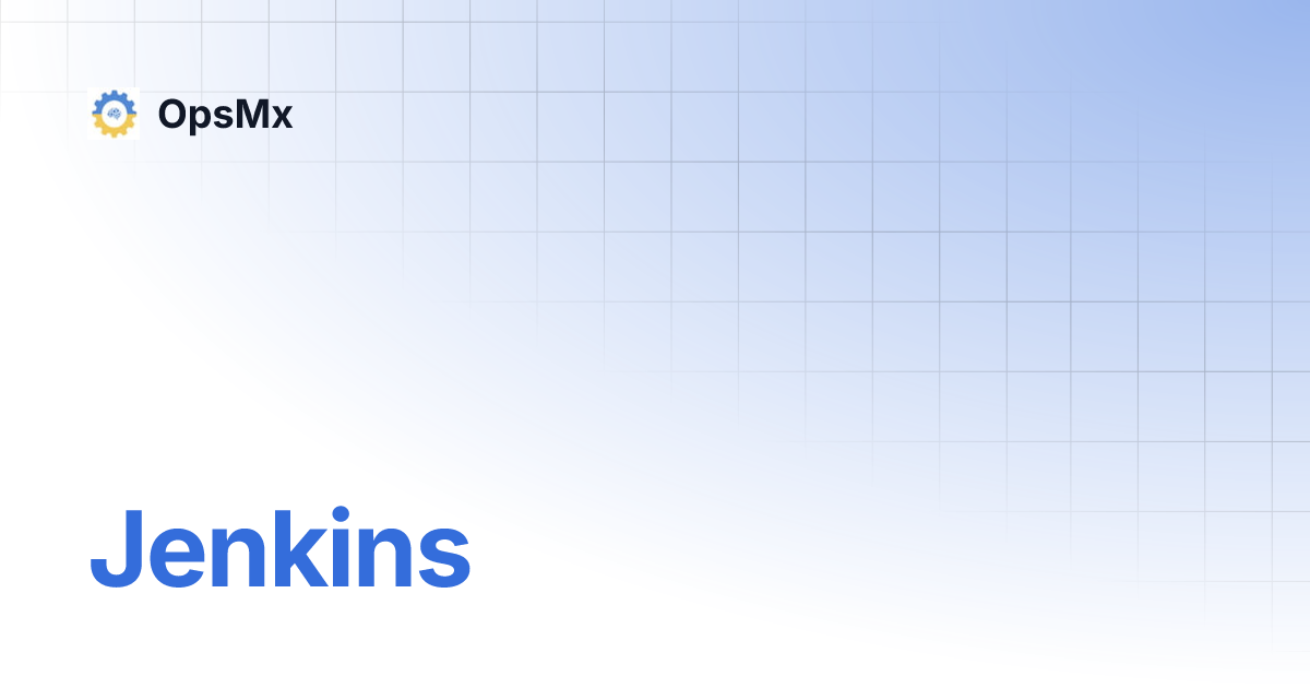 Jenkins | OpsMx